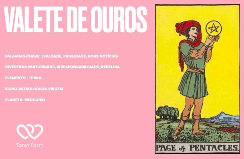 Valete de Ouros no Tarot: Significado e Usos Mágicos - Simpatias Poderosas